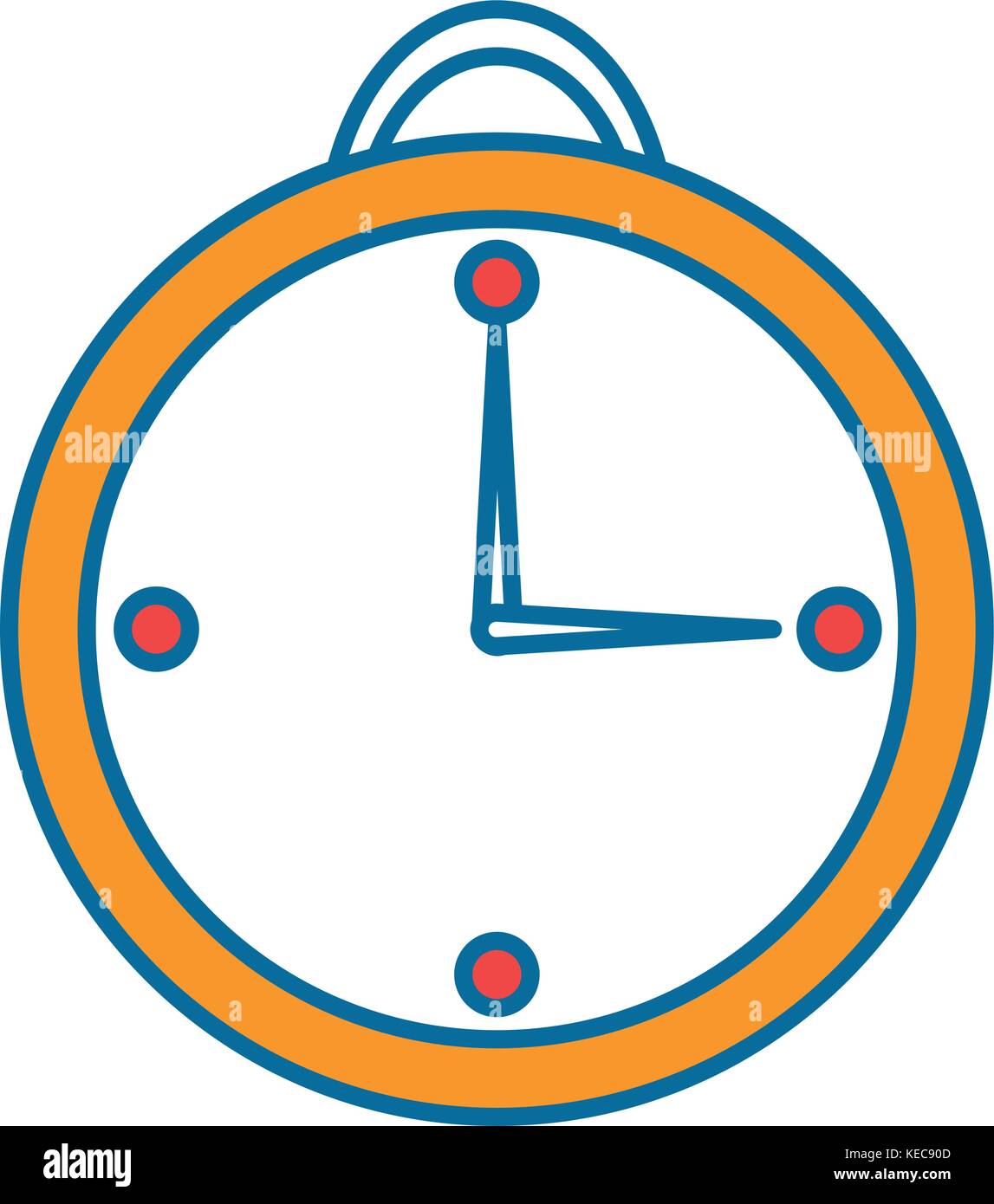 chronometer timer isolated icon vector illustration design Stock Vector ...