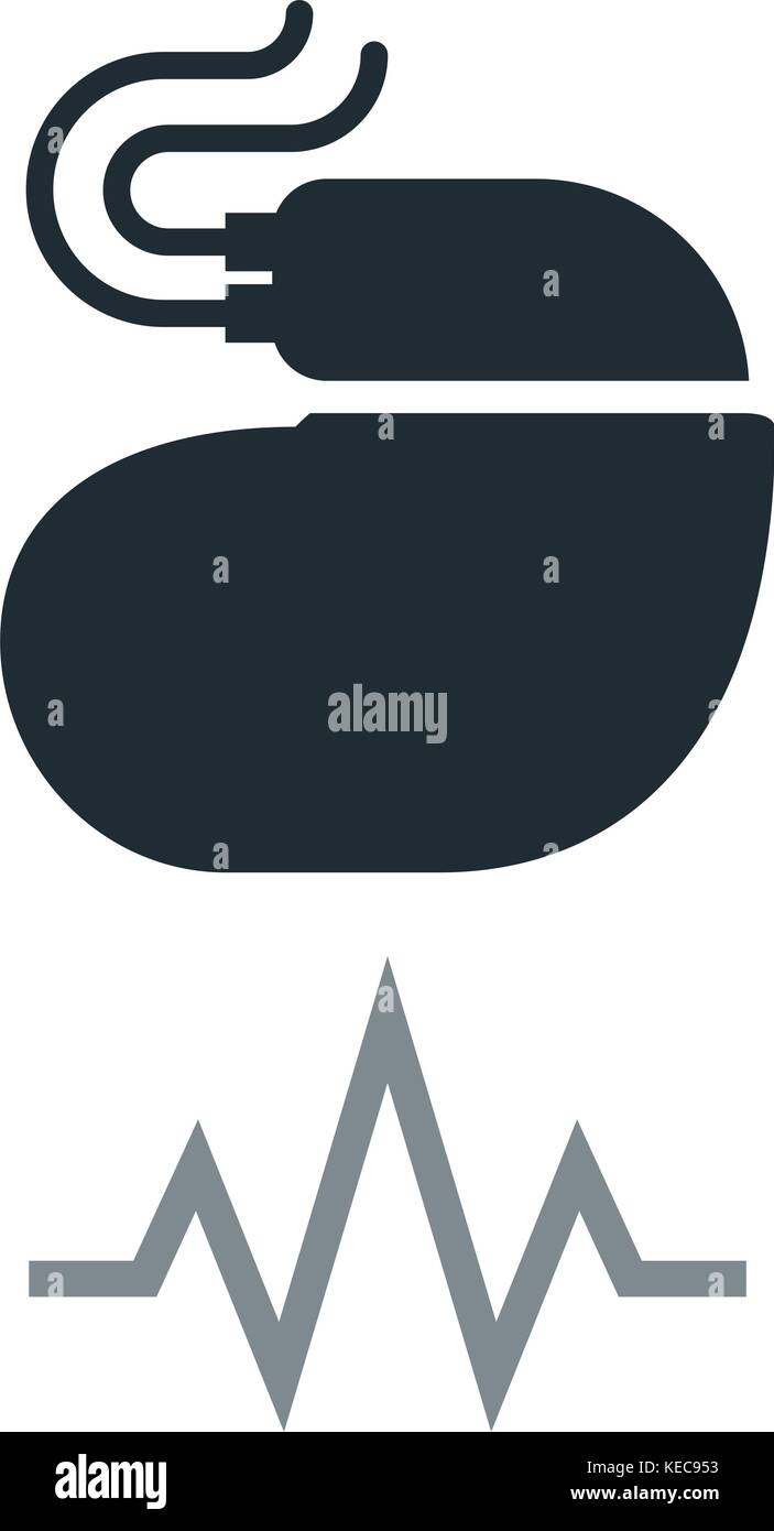 Pacemaker vector vectors hi-res stock photography and images - Alamy