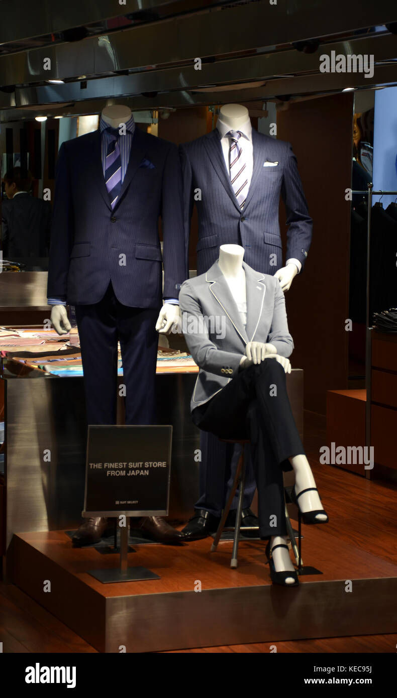 Retail shop that sell business suit Stock Photo - Alamy