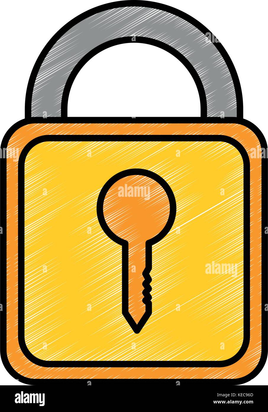 safe padlock isolated icon vector illustration design Stock Vector ...