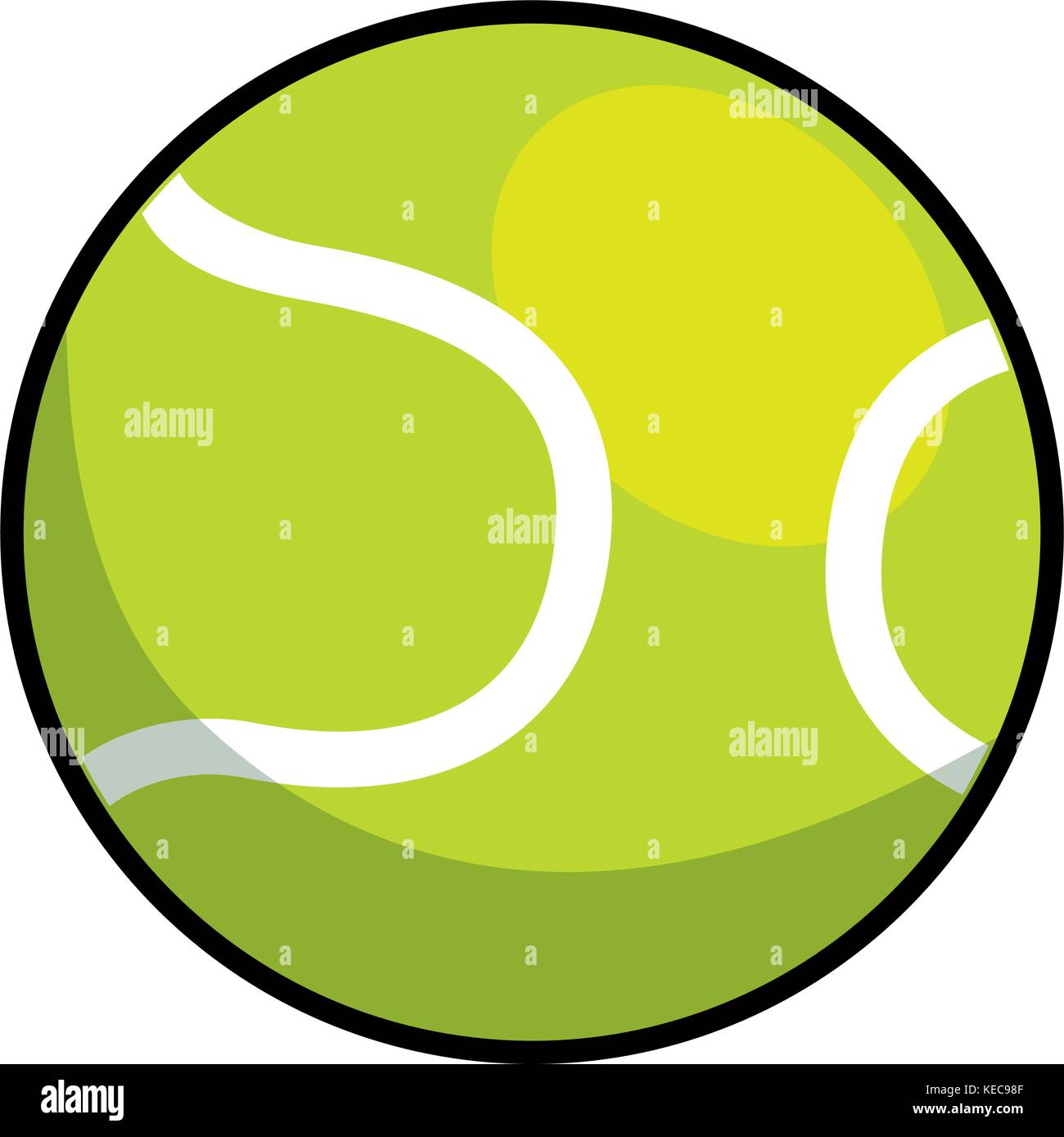 tennis ball isolated icon vector illustration design Stock Vector Image ...