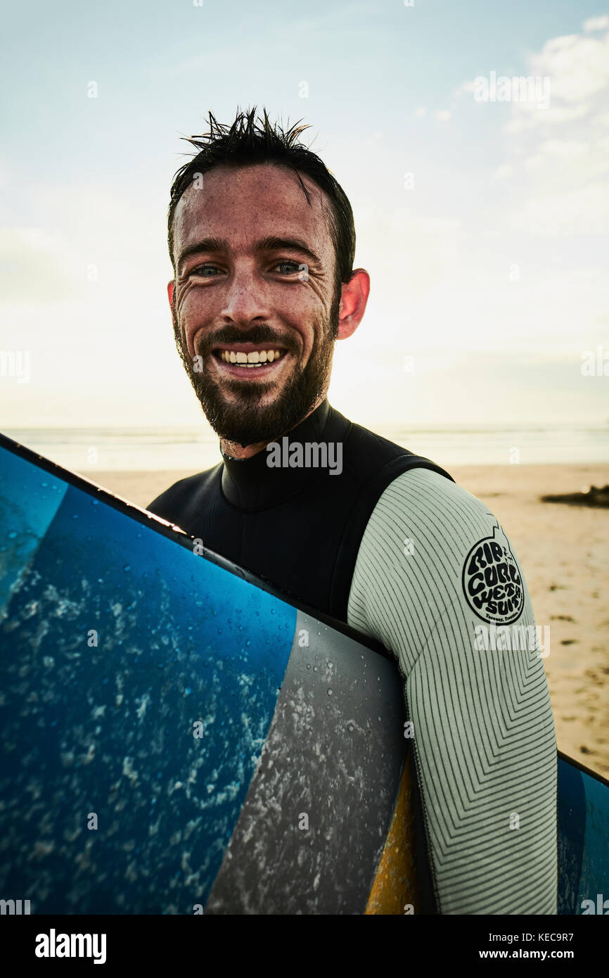 Real surfer portrait hi-res stock photography and images - Alamy
