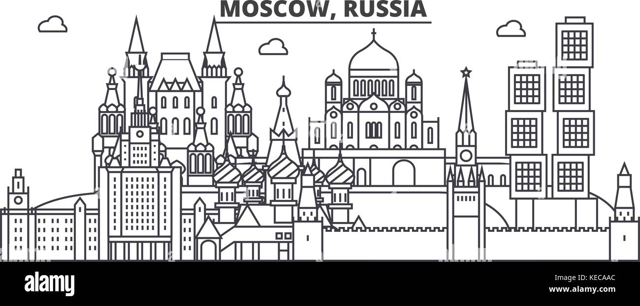 Russian Architecture Building Vector