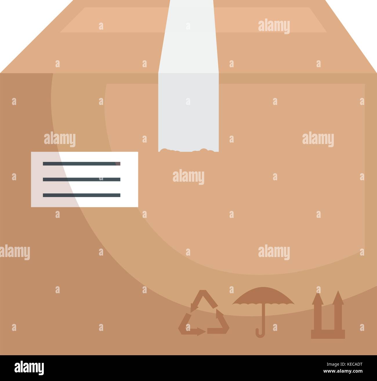 box carton isolated icon Stock Vector Image & Art - Alamy