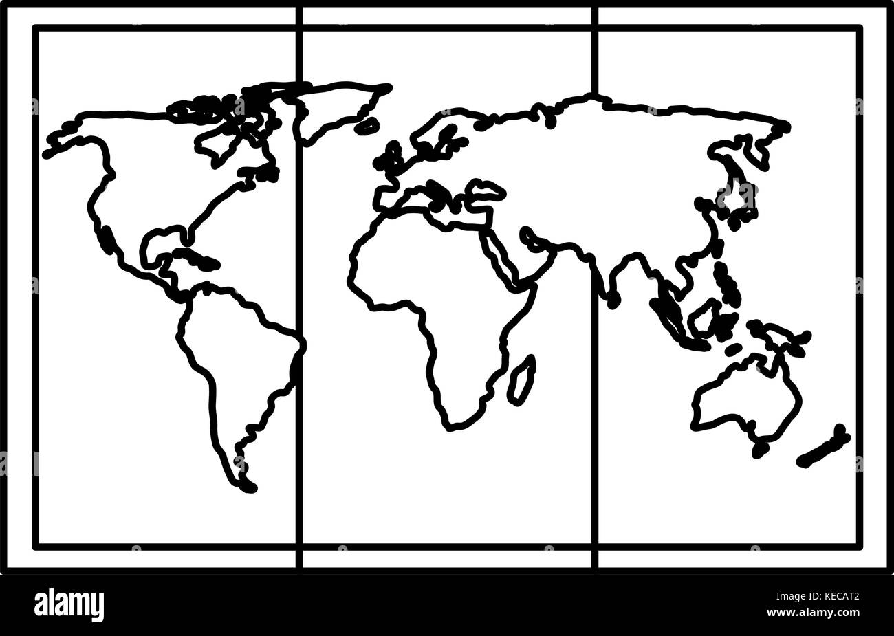 Map Folded Texture Stock Vector Images - Alamy