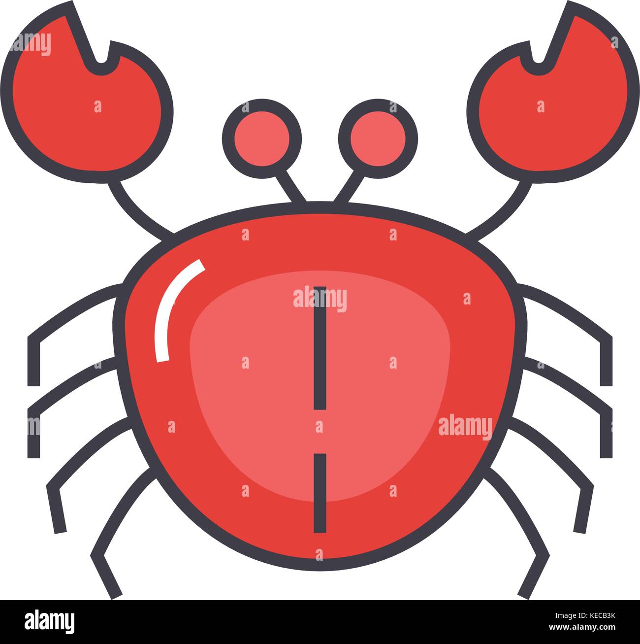 Crab concept Stock Vector Image & Art - Alamy