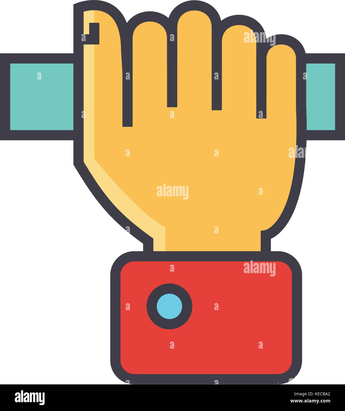 Hand pulling rope, taking anything concept Stock Vector Image & Art - Alamy