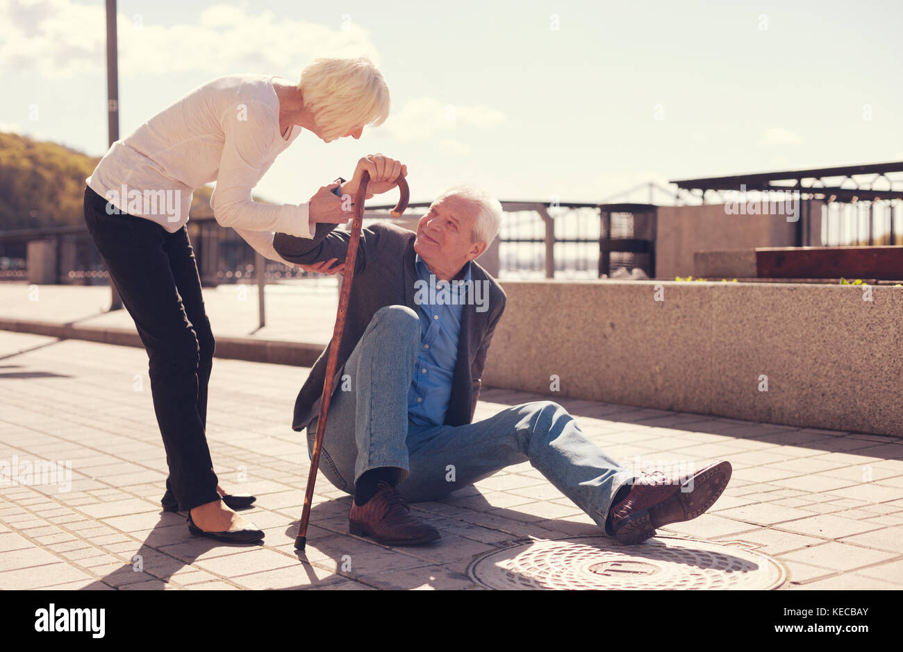 Polite and help hi-res stock photography and images - Alamy