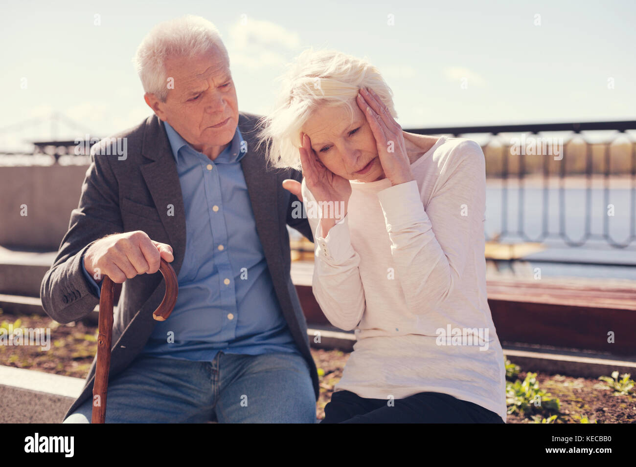 Worriedly hi-res stock photography and images - Alamy