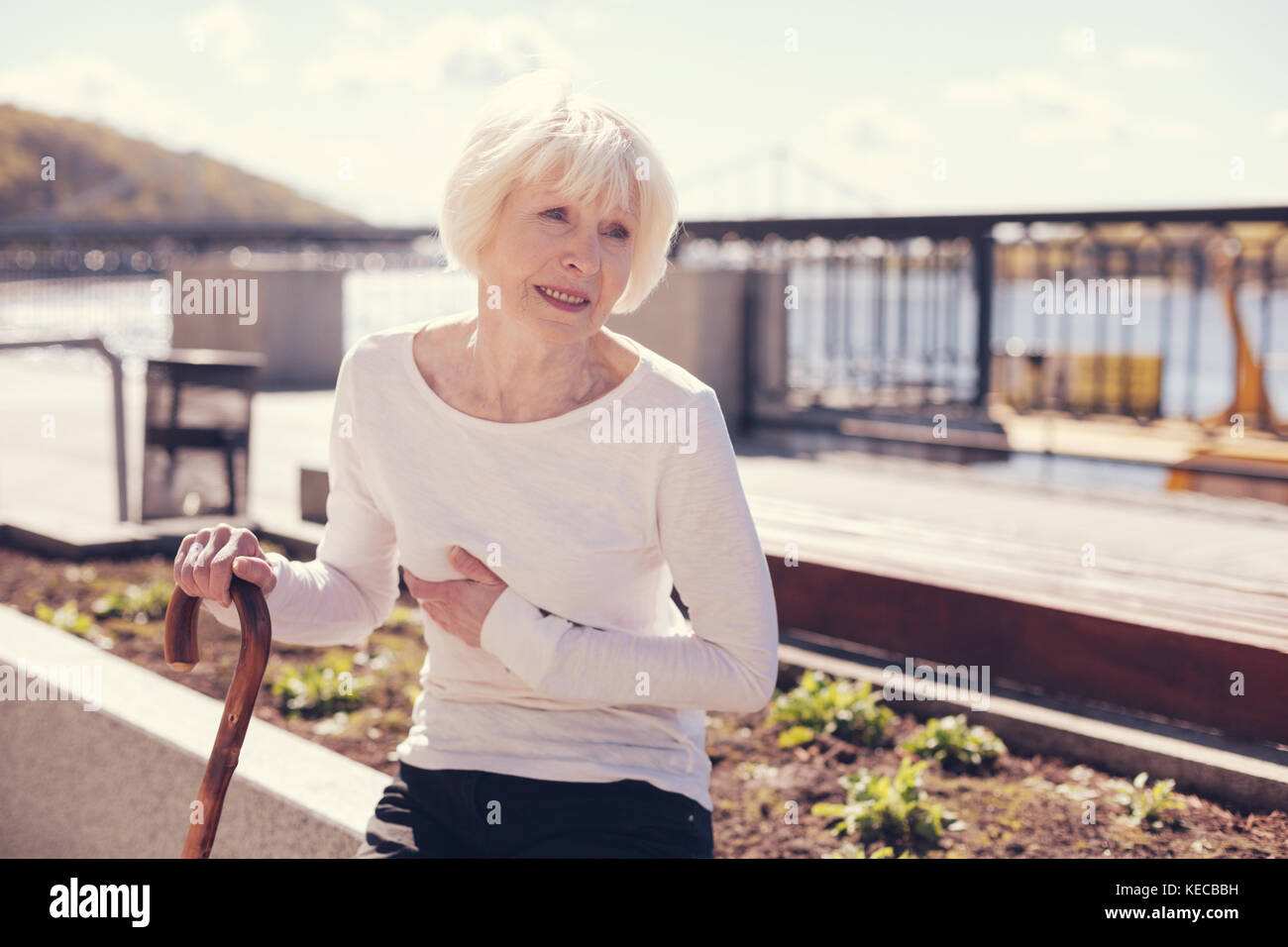 Wince pain hi-res stock photography and images - Alamy