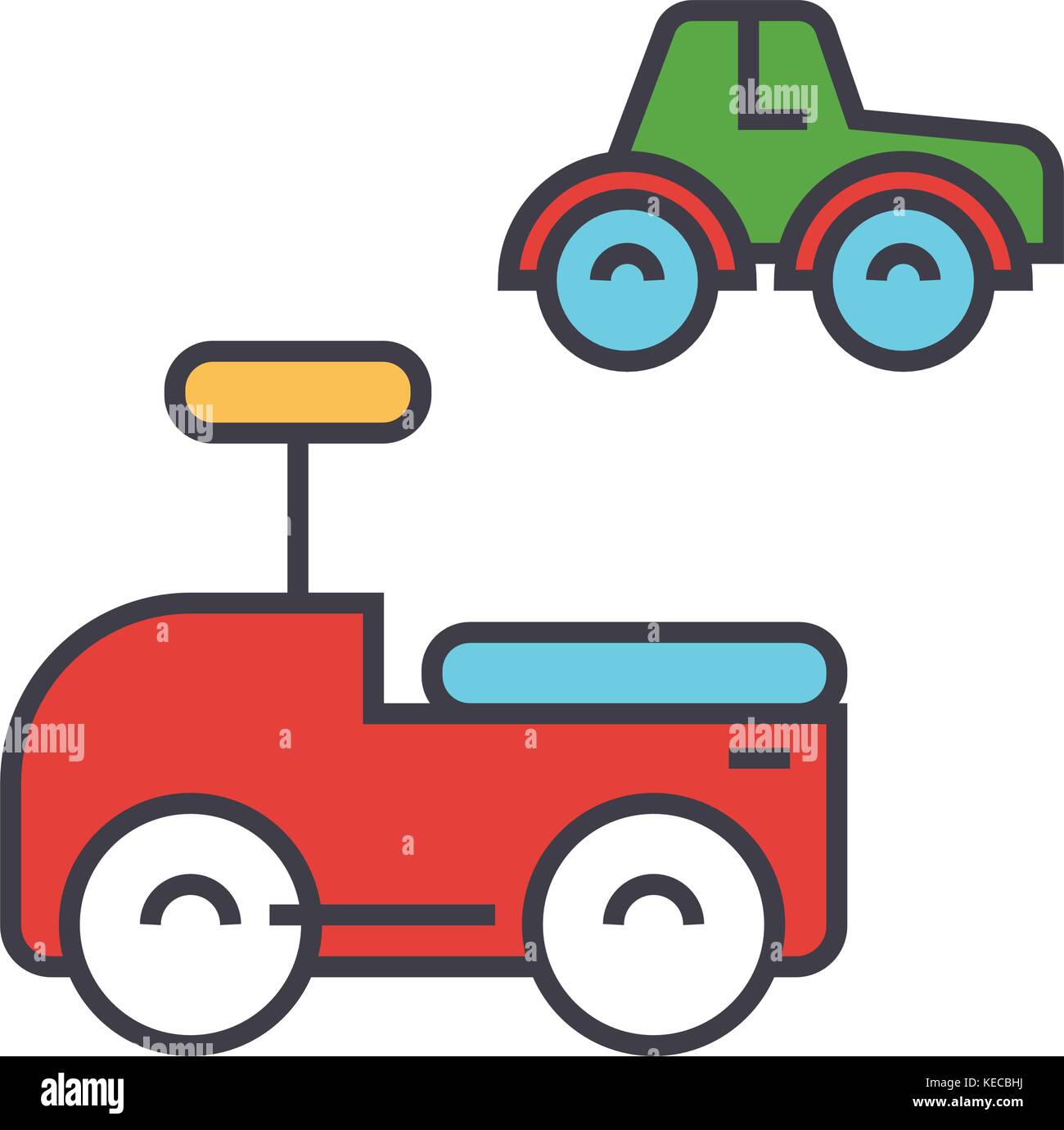 Car key gift child Stock Vector Images - Alamy