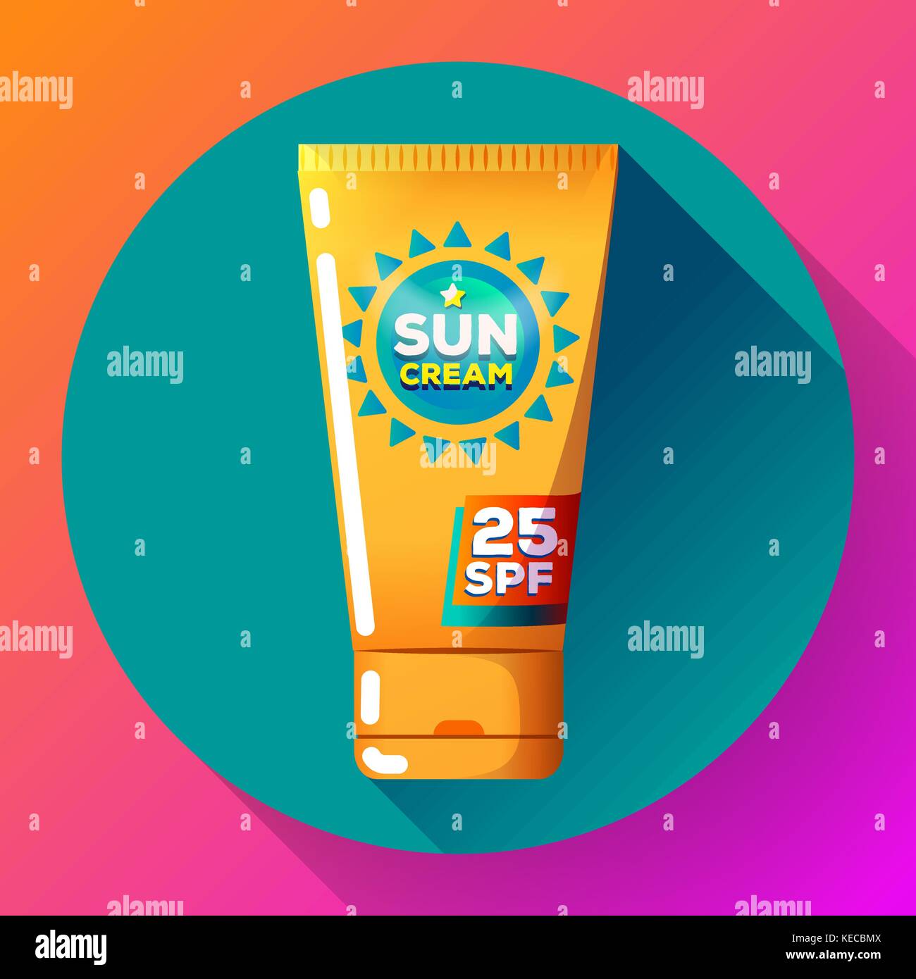 Sunscreen bottle Stock Vector Images - Alamy