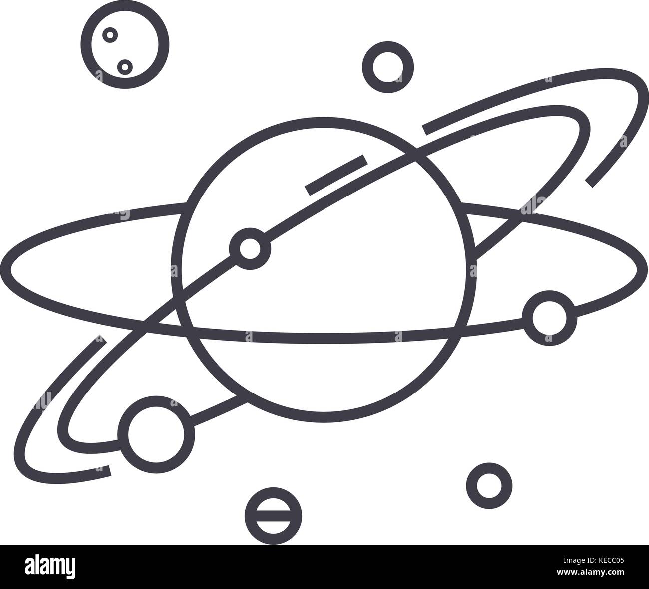 Label Solar System Clip Art Black And White