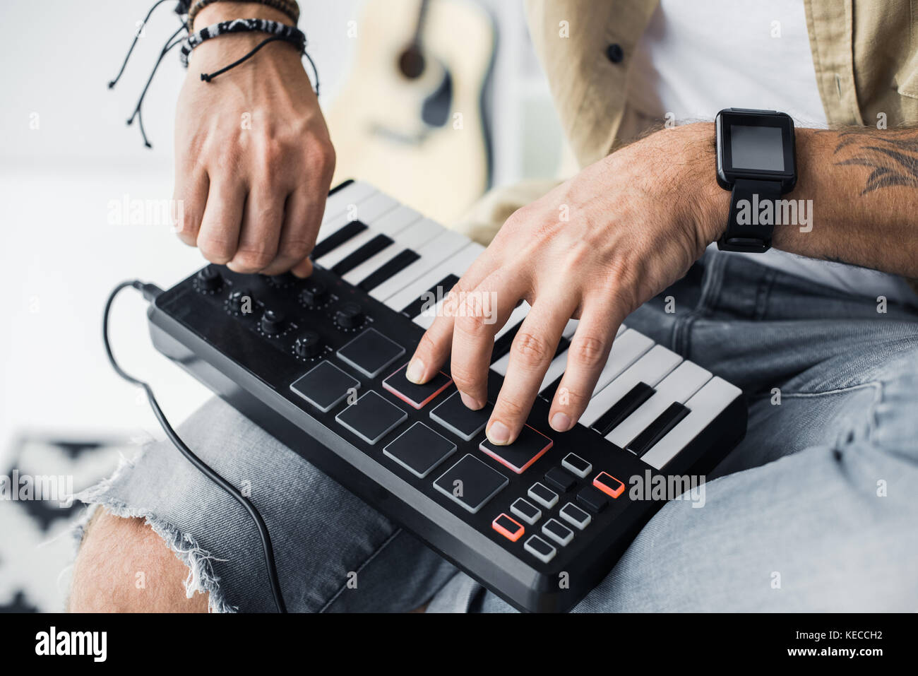 keyboard controller Stock Photo - Alamy