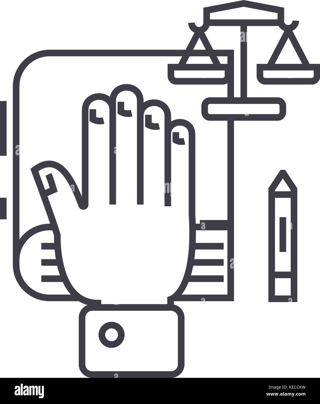 Witnessing Stock Vector Images - Alamy