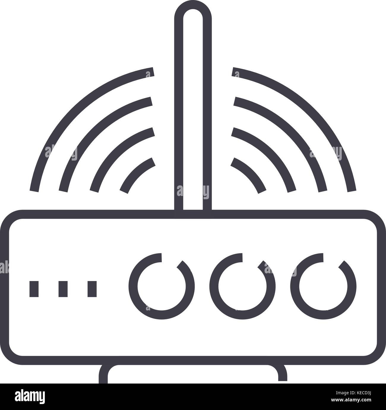 Dsl symbol Stock Vector Images - Alamy