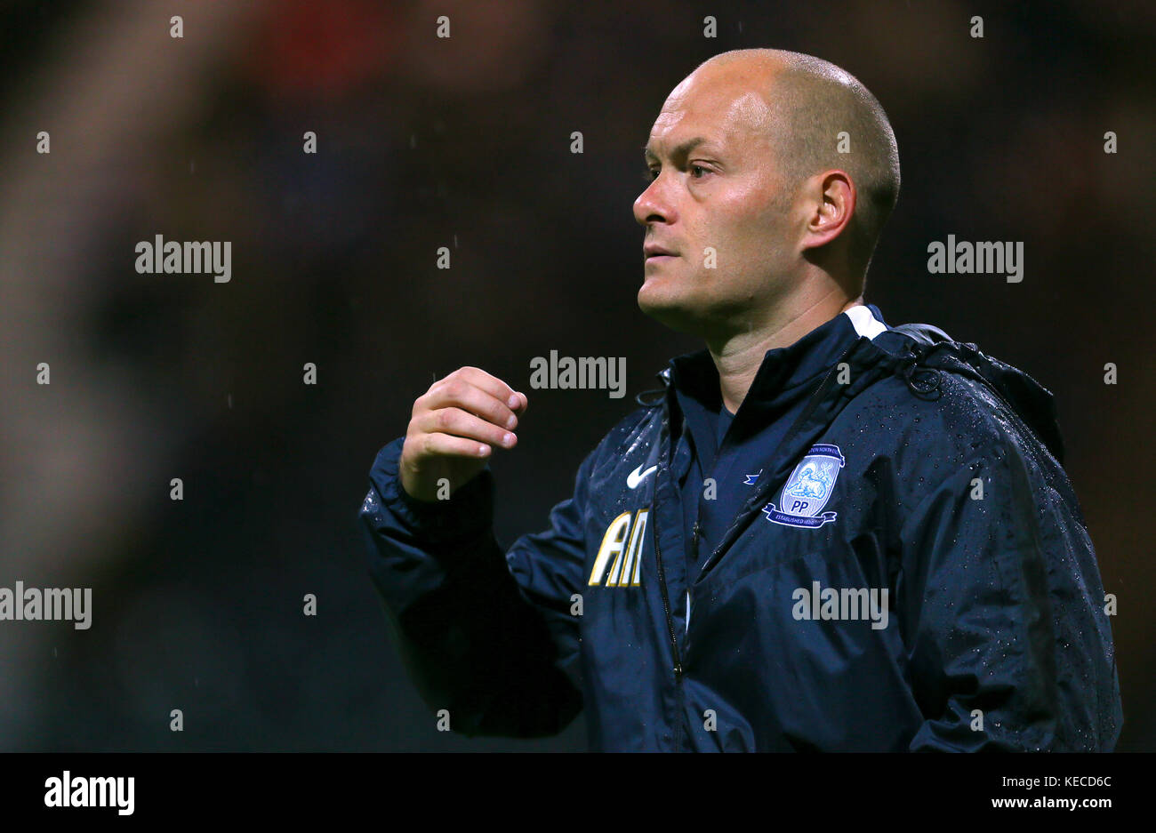 Preston North End manager Alex Neil Stock Photo - Alamy
