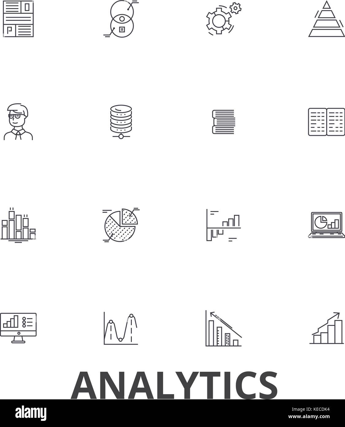 Analytics, data, statistics, analyze, graph, report, concept, chart ...