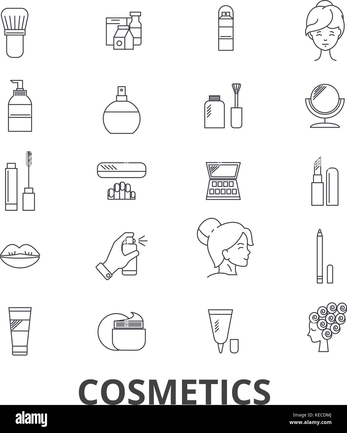 Cosmetics Icon Vector