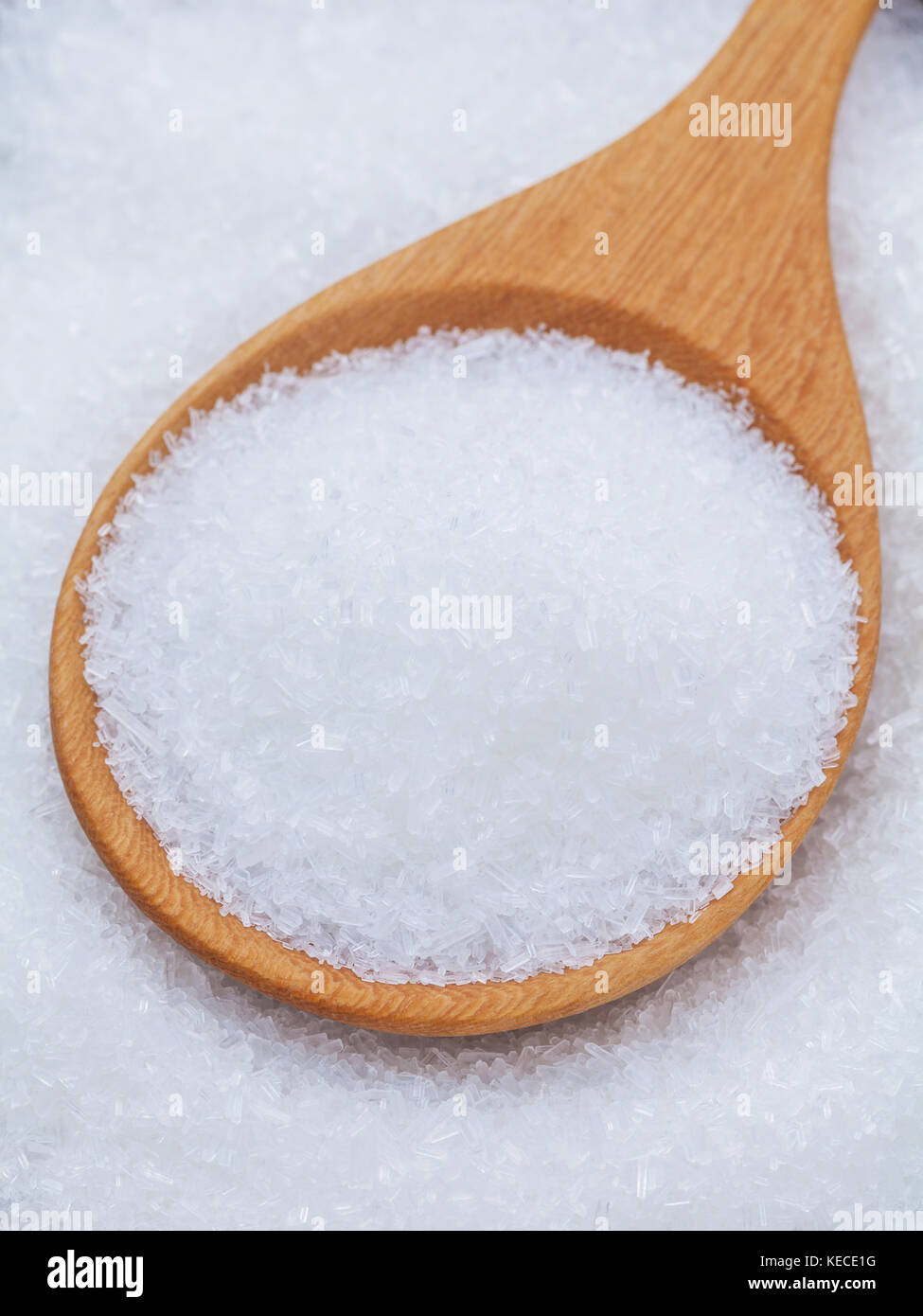 Monosodium glutamate (MSG) a flavor enhancer asian food. Hight sodium ...