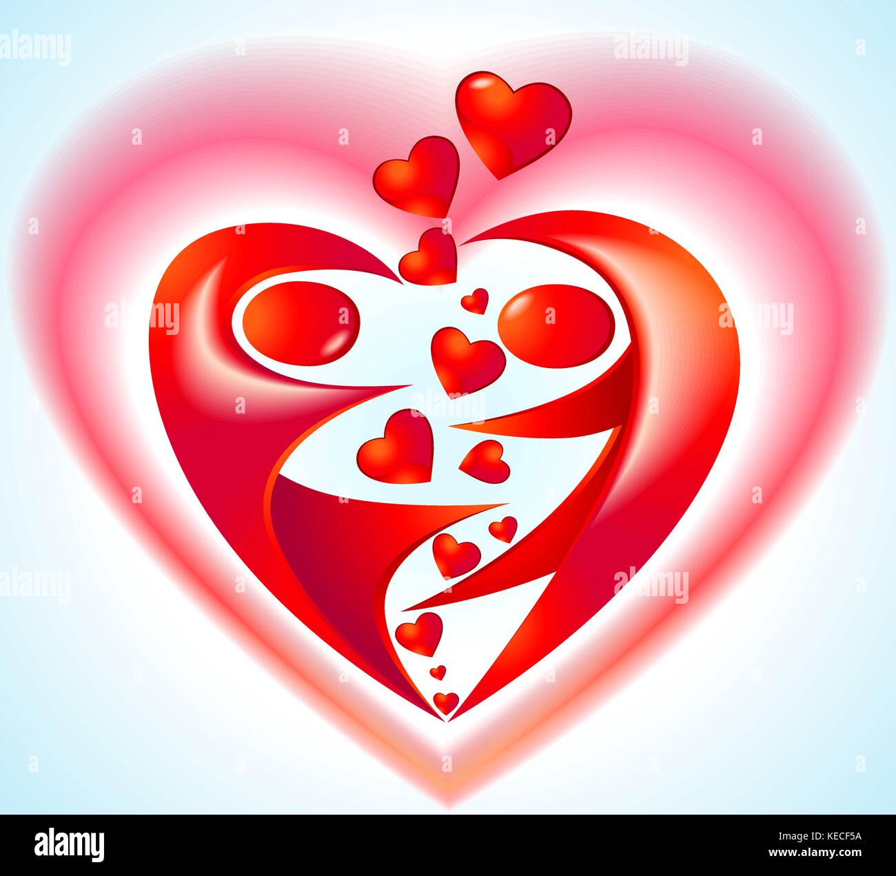 Elegant dance couple Stock Vector Images - Alamy