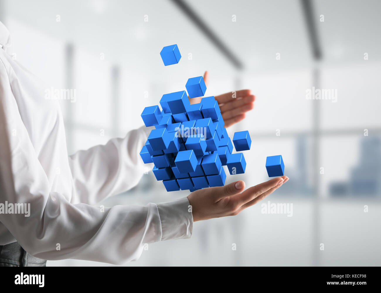 Deep analyzing and problem solving concepts Stock Photo - Alamy