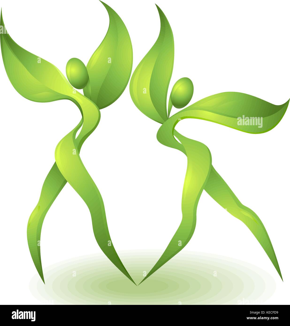 Spring dancers Stock Vector Images - Alamy