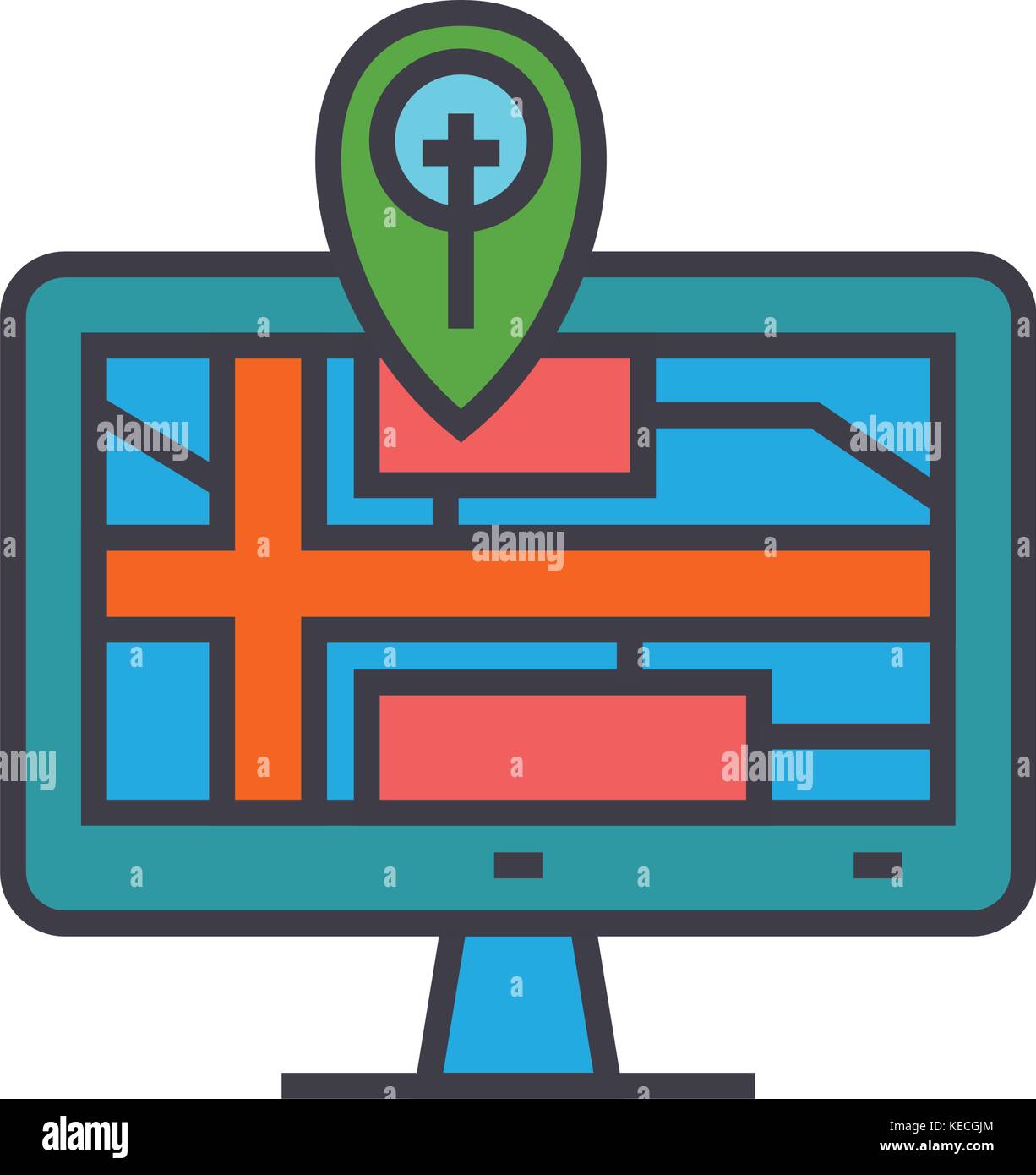 Location Monitor High Resolution Stock Photography and Images - Alamy