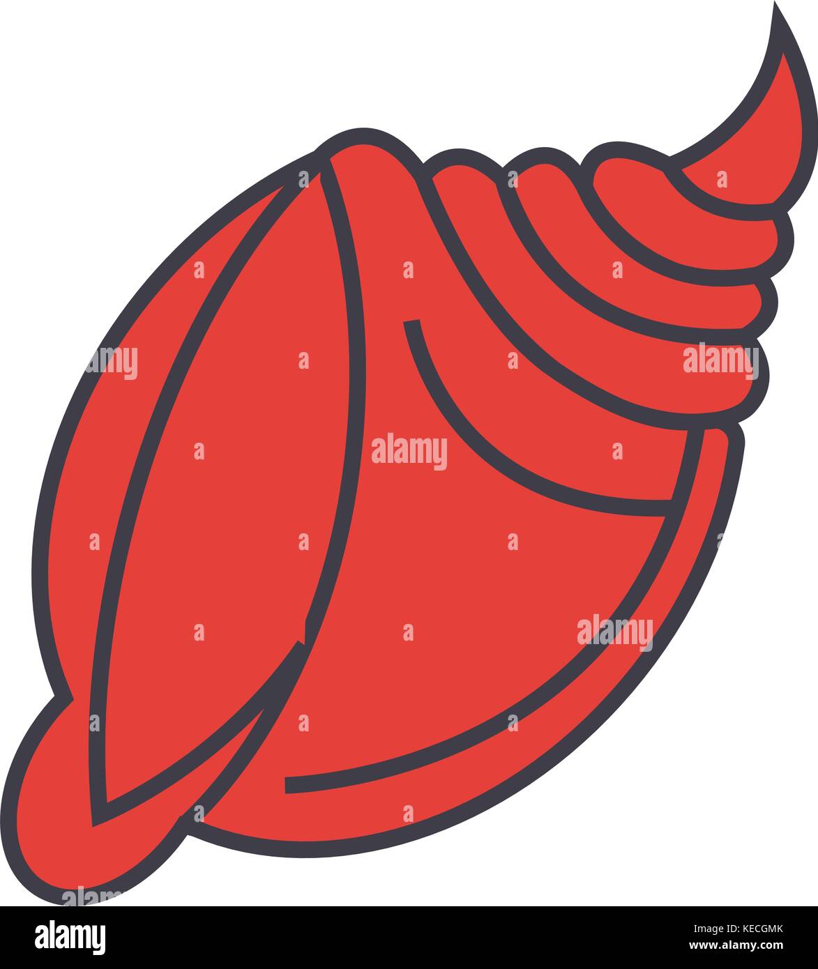 Edible sea slug Stock Vector Images - Alamy