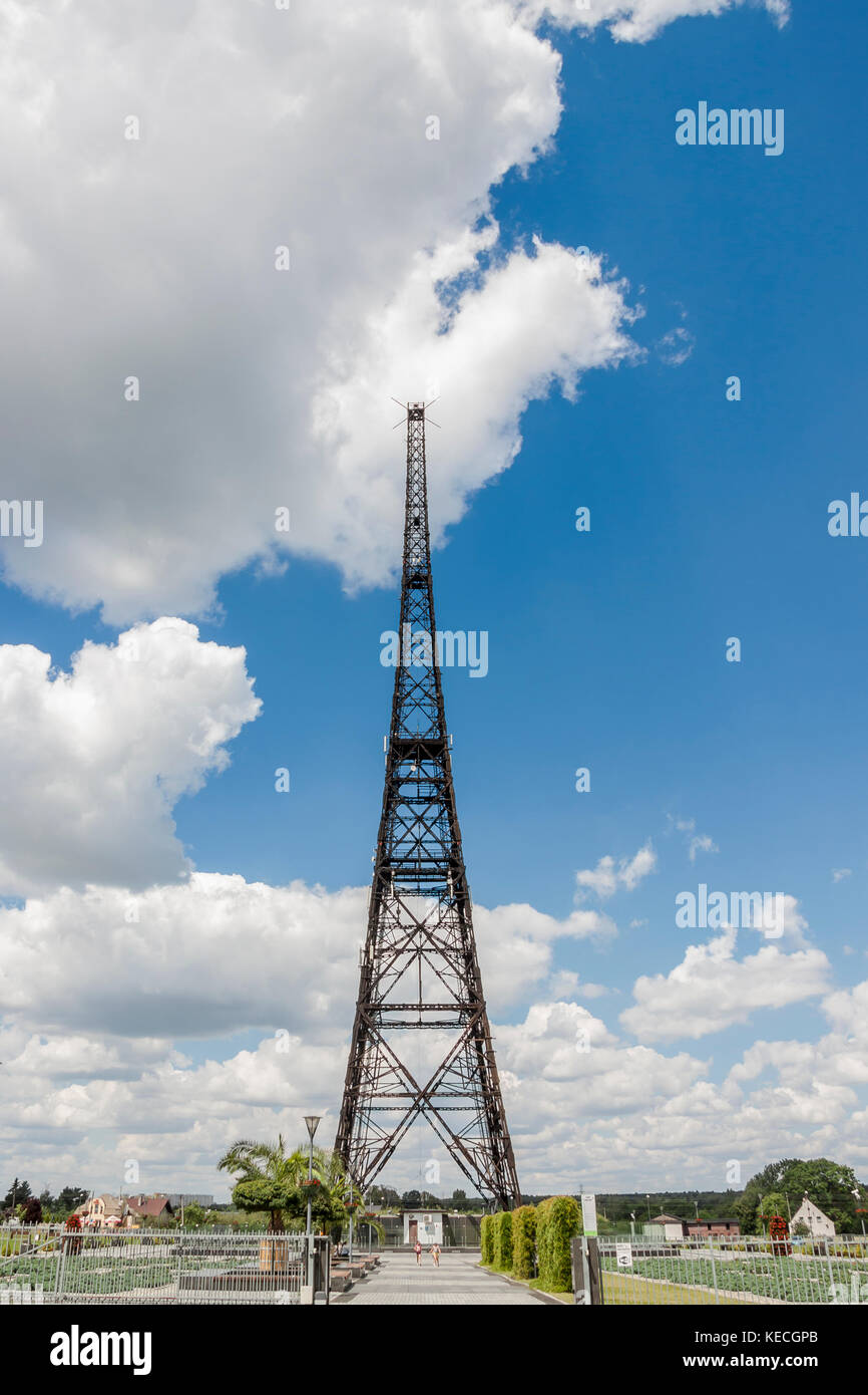 Gliwice radio tower hi-res stock photography and images - Alamy