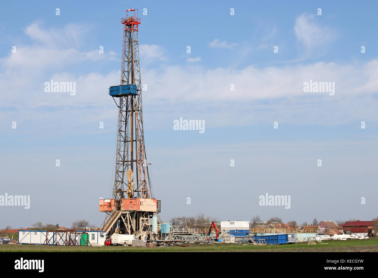 On Land Oil Rig Stock Photos & On Land Oil Rig Stock Images - Alamy