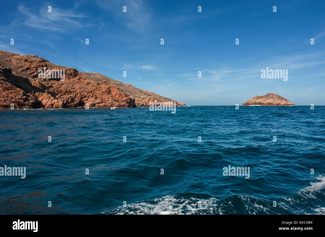 View of Berlenga island from the sea, Portugal Stock Photo - Alamy
