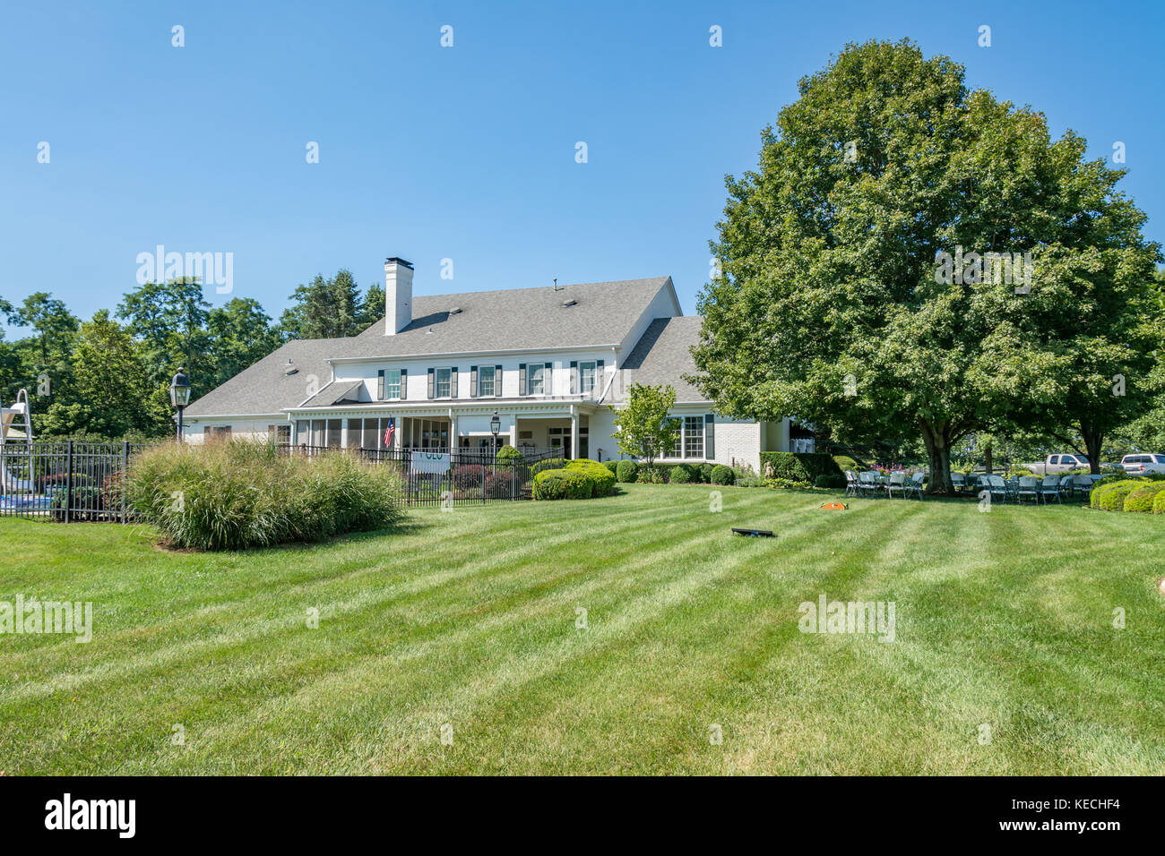 Middle class American home in Kentucky USA Stock Photo - Alamy