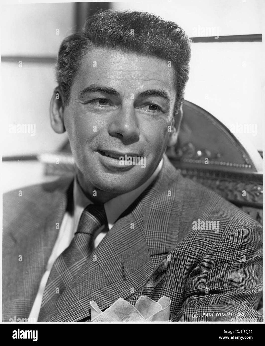 Paul Muni, Publicity Portrait for the Film, "A Song to Remember ...