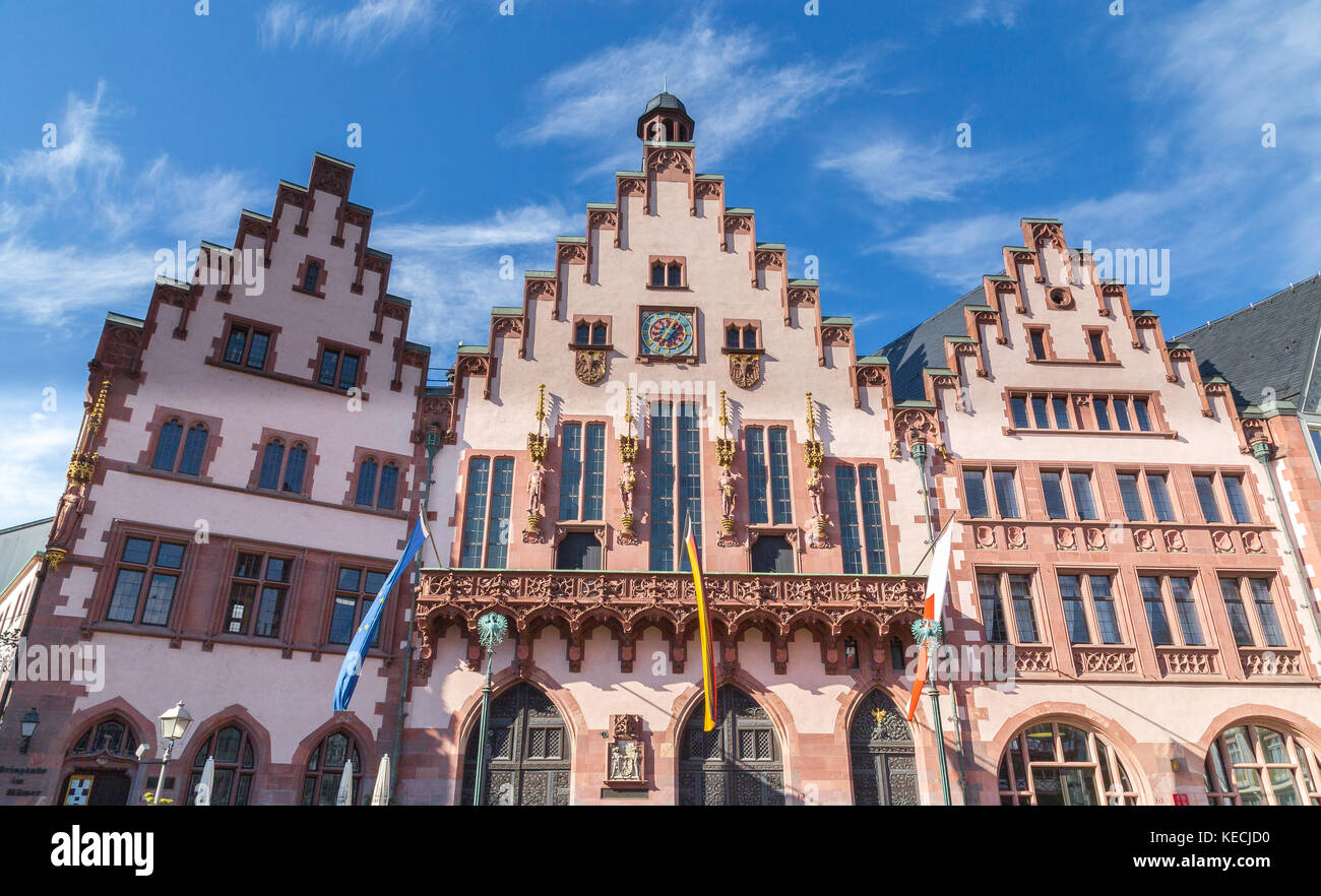 Facade city hall roemer hi-res stock photography and images - Alamy