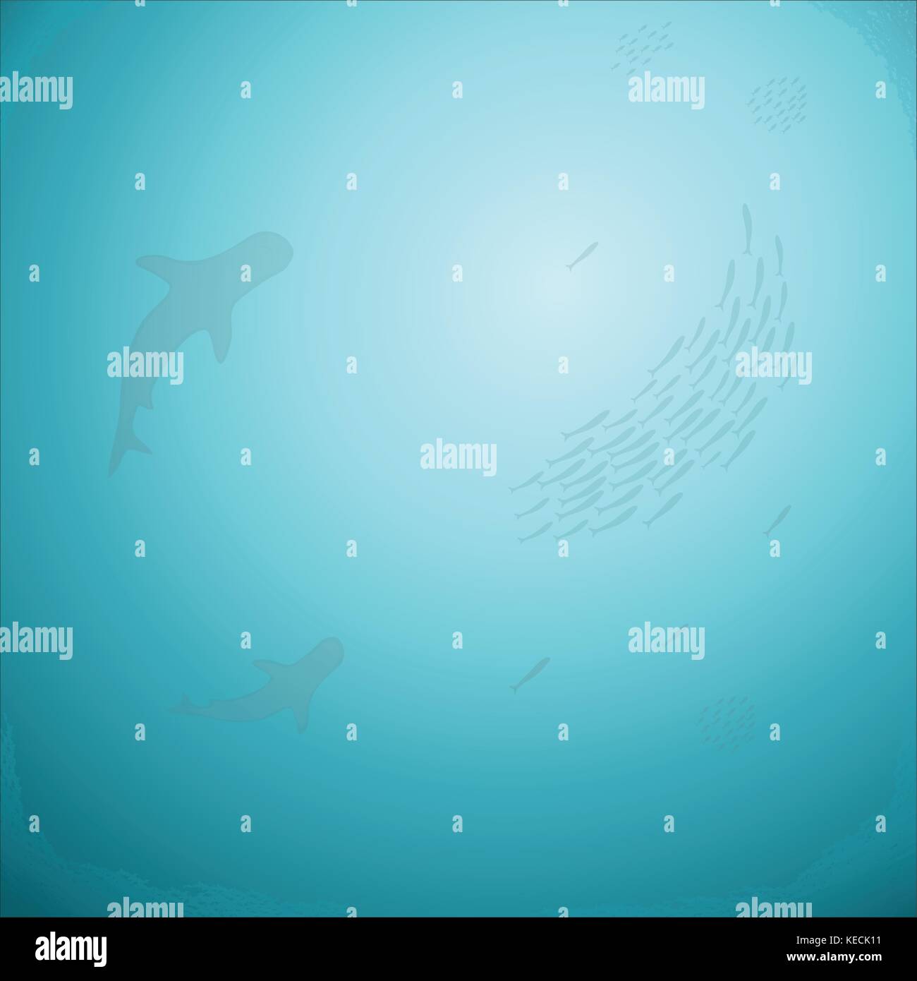 Shoals of fishes Stock Vector Images - Alamy