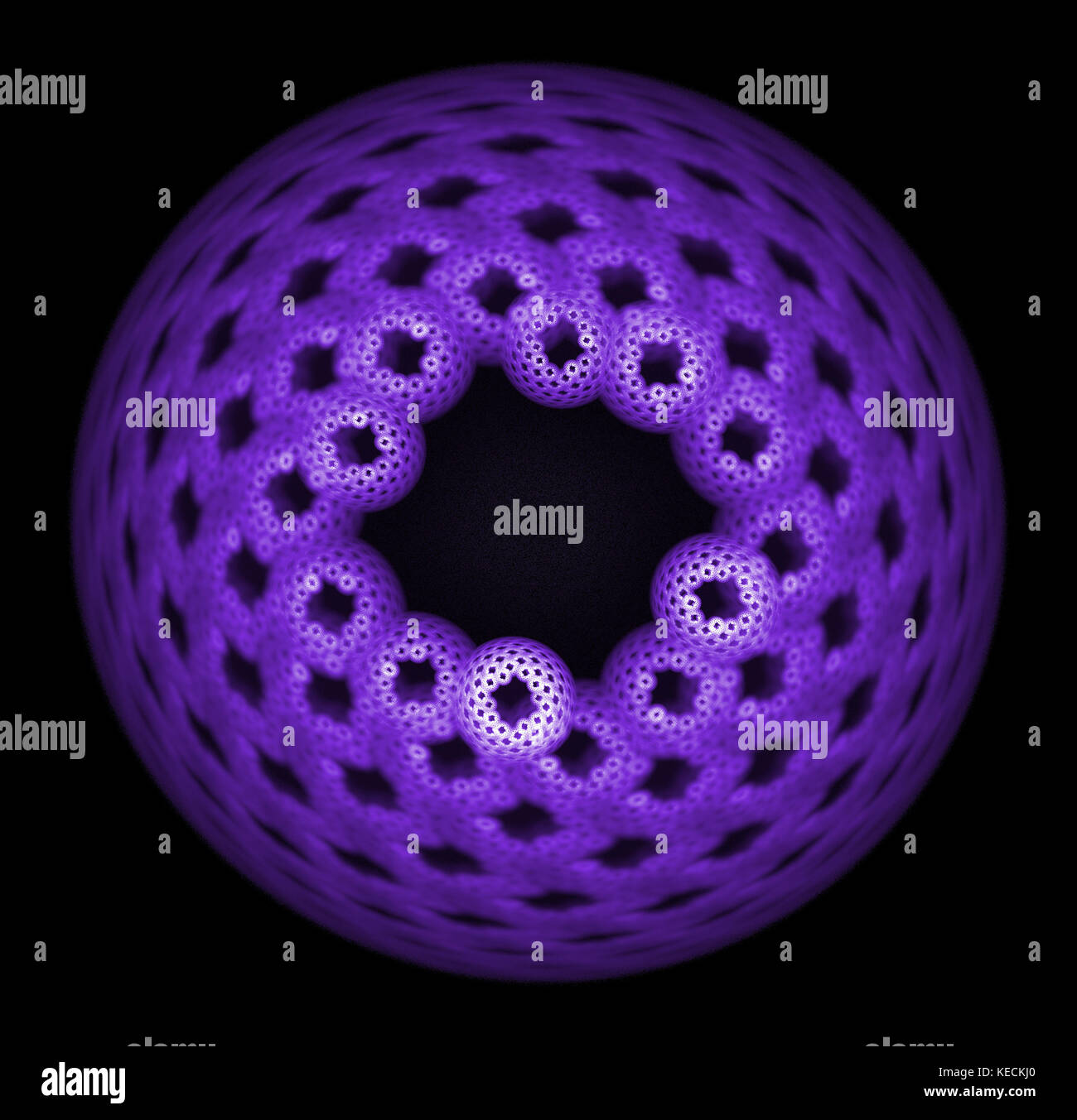 A circular, berry shape covered with holes Stock Photo - Alamy