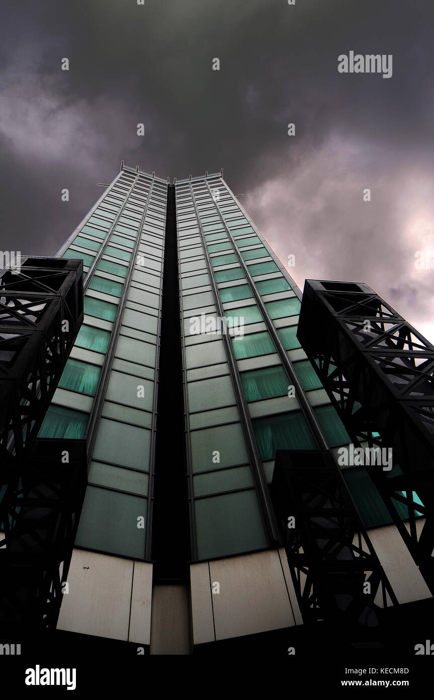 Meridian Gate, A Radisson Blu Hotel, on Bute Terrace. It stands 207 ...