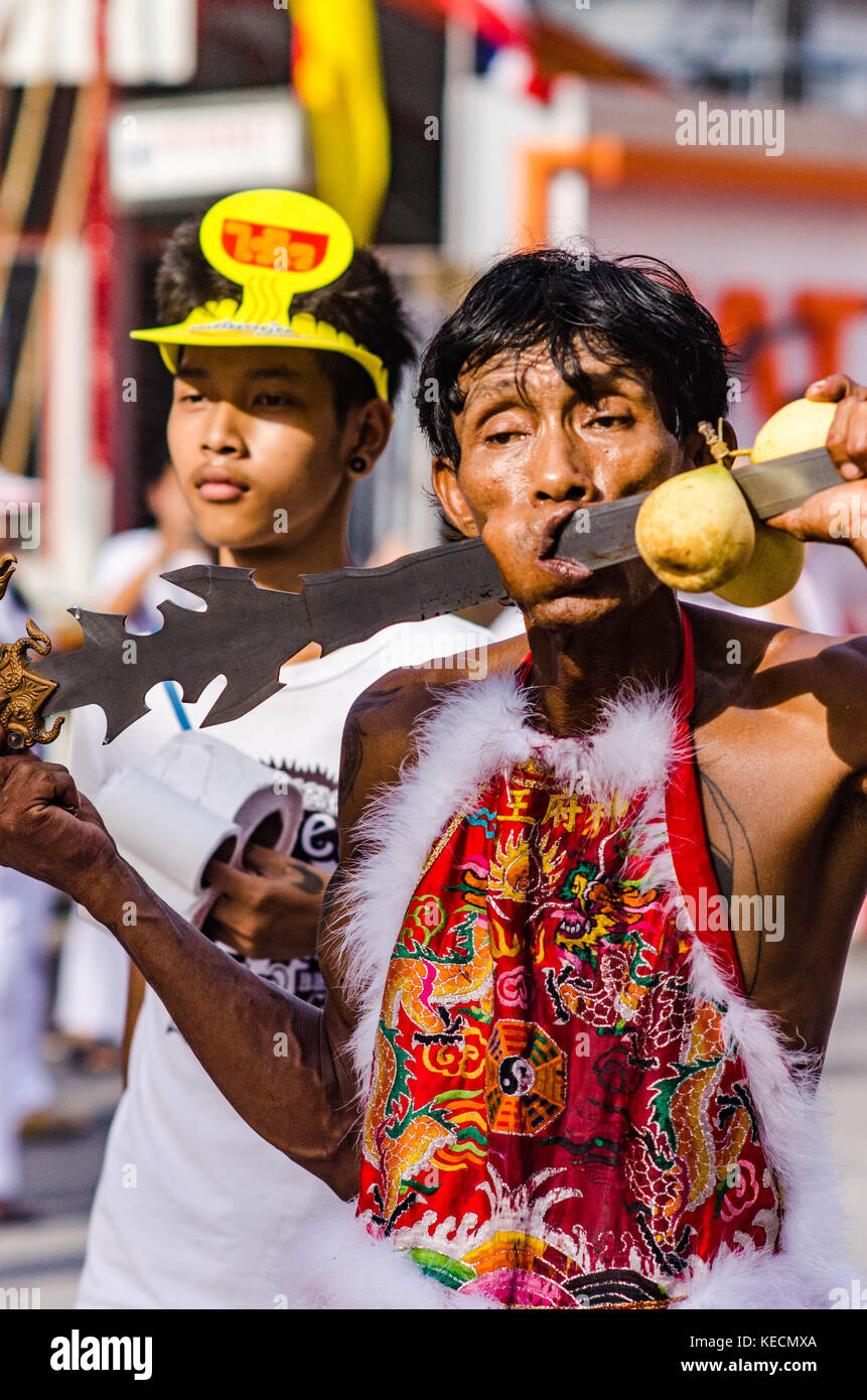 Phuket Vegetarian Festival. THailand Stock Photo - Alamy