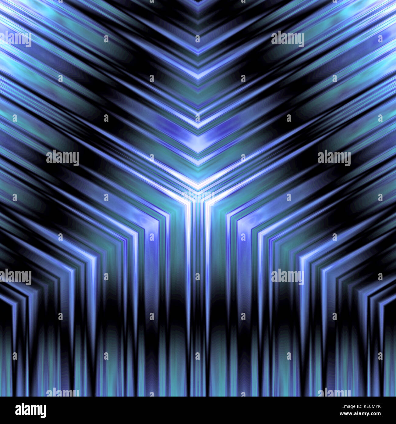 A shiny metallic pattern illuminated in cool blue Stock Photo - Alamy