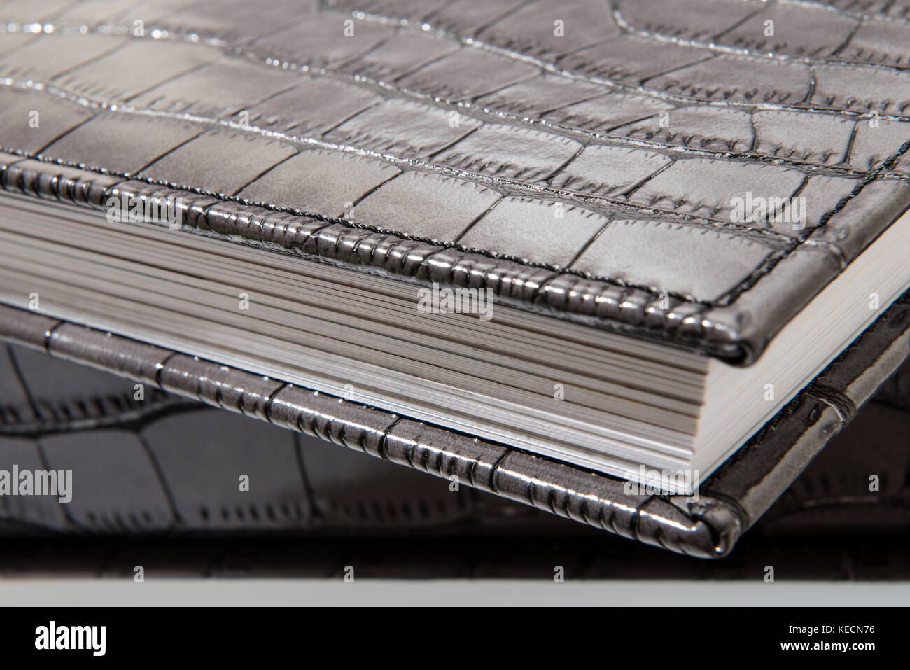 the spine of the book close-up on a light background Stock Photo - Alamy