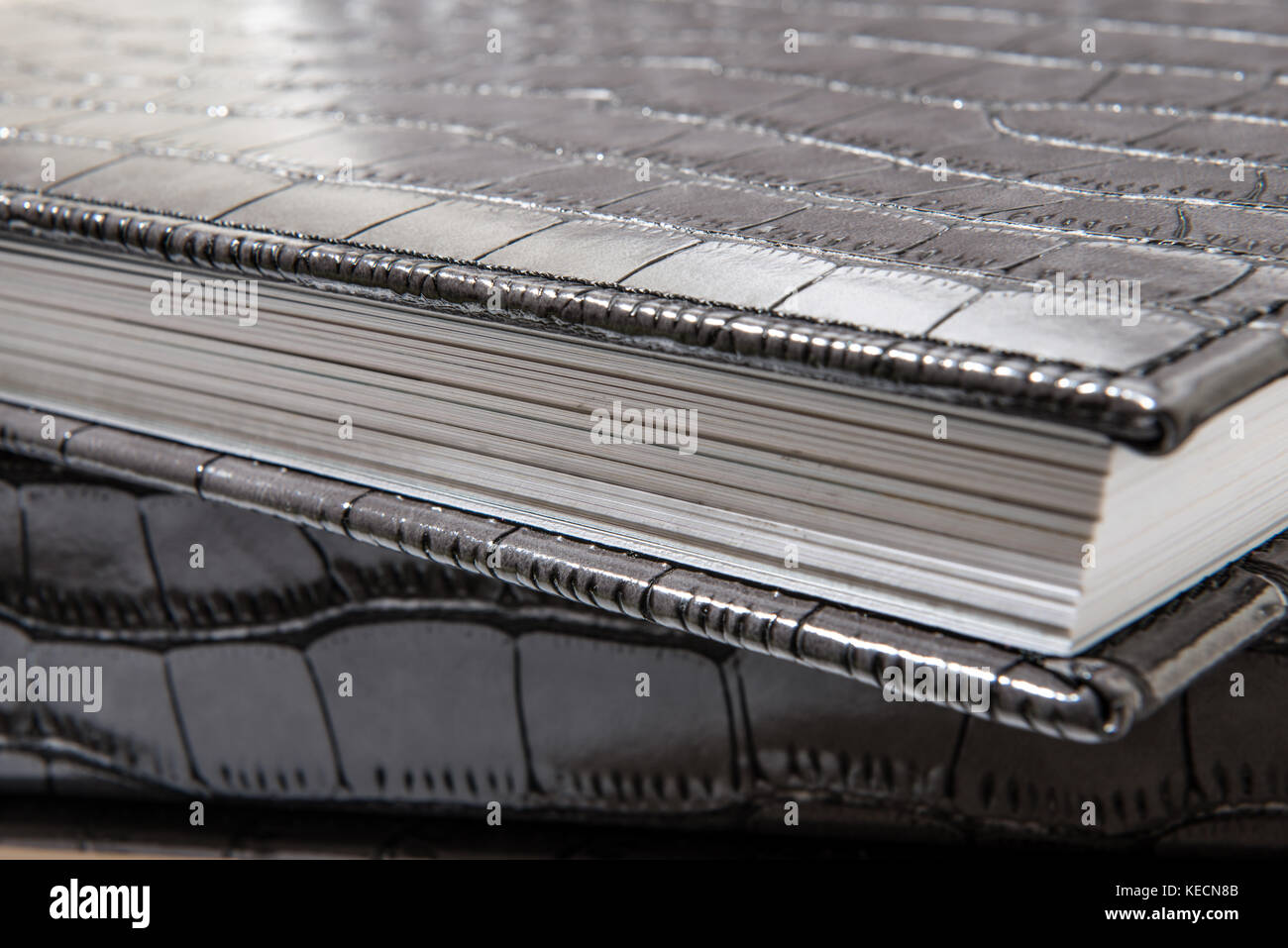 the spine of the book close-up on a light background Stock Photo - Alamy