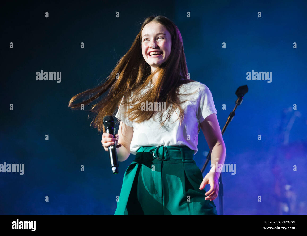 Sigrid performs during the Audio and Radio Industry Awards at the First ...