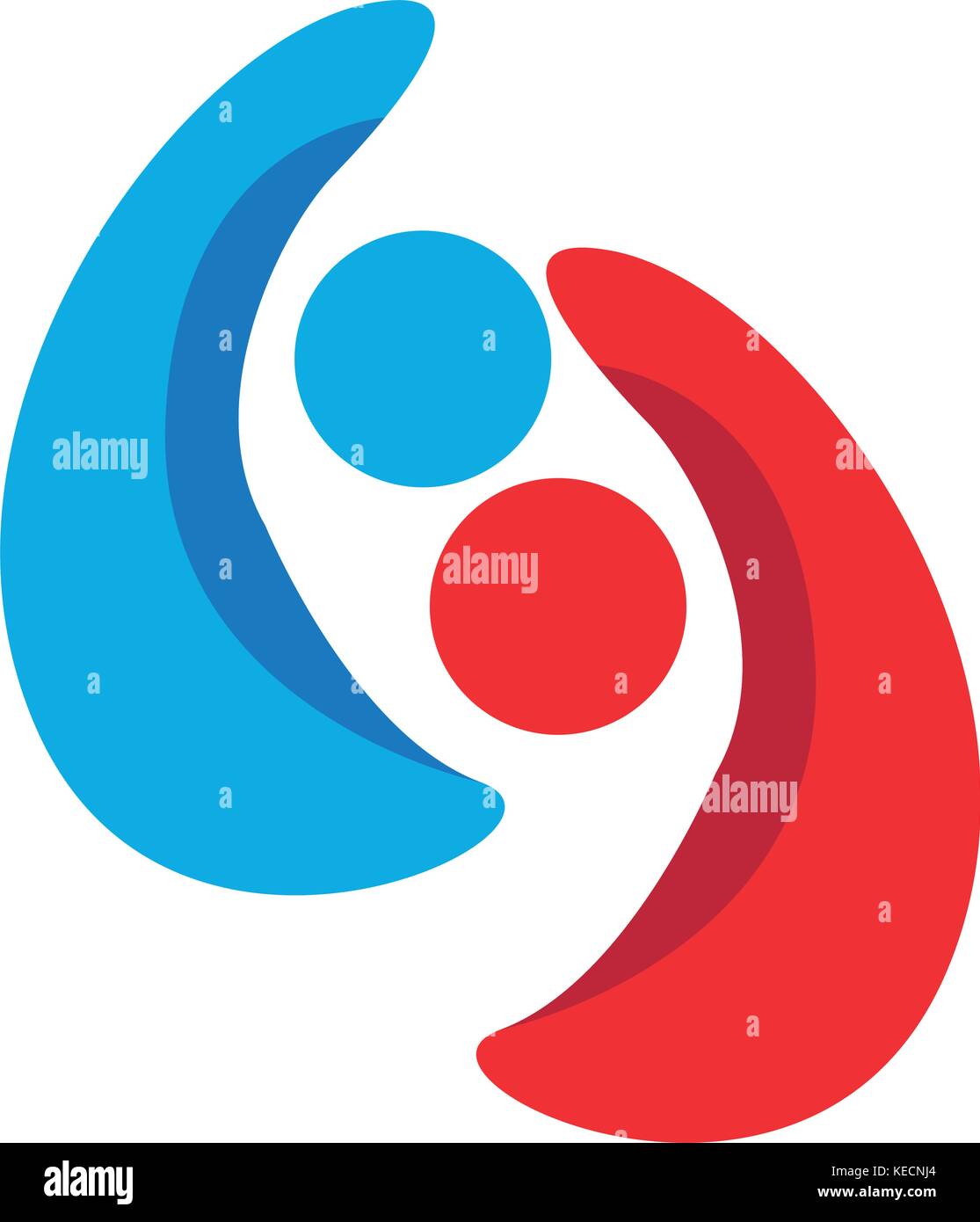 Isolated teamwork logo Stock Vector Image & Art - Alamy