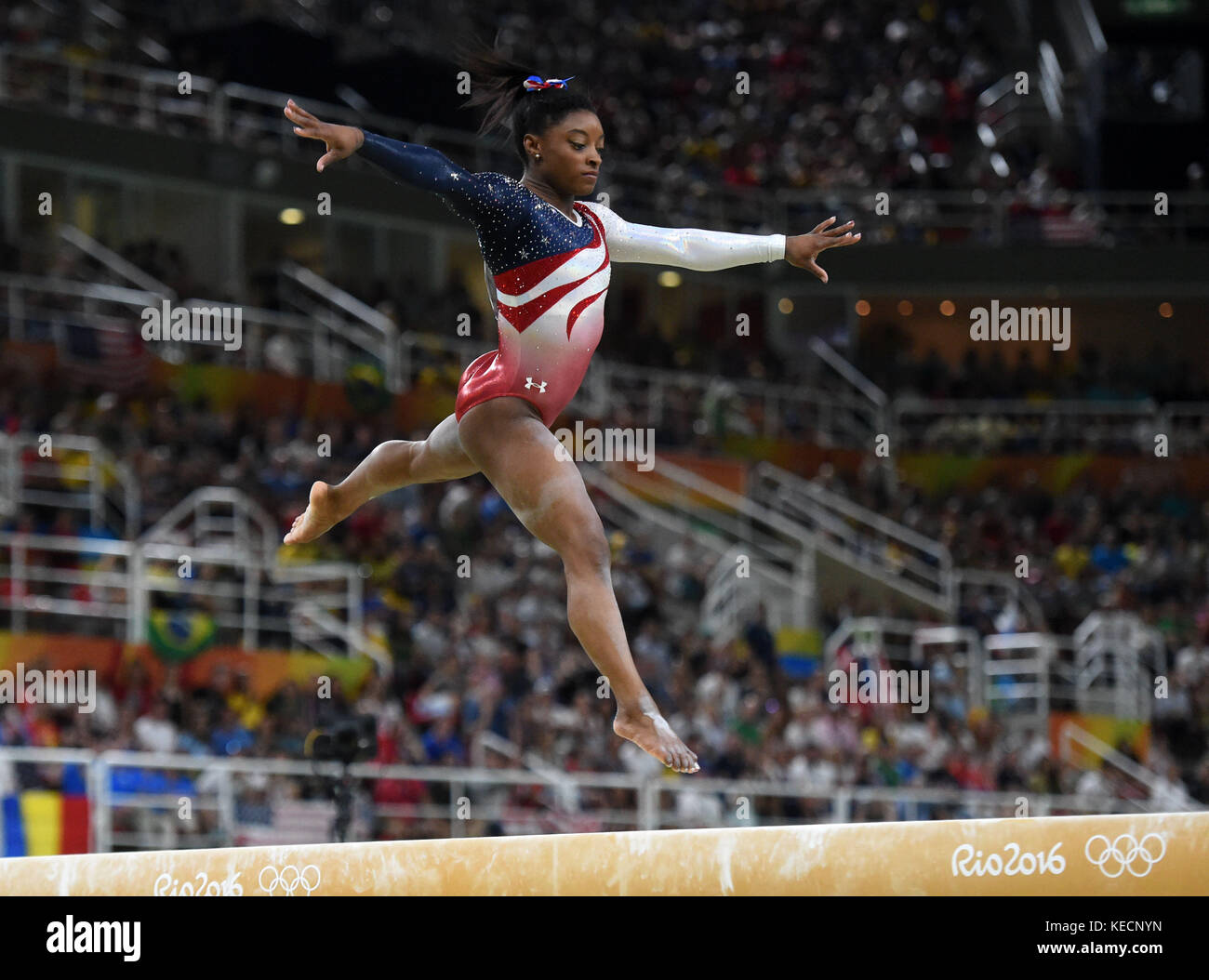 Rio de Janeiro-Brazil July 31, 2016 Team USA Olympic Gymnastic (Simone ...