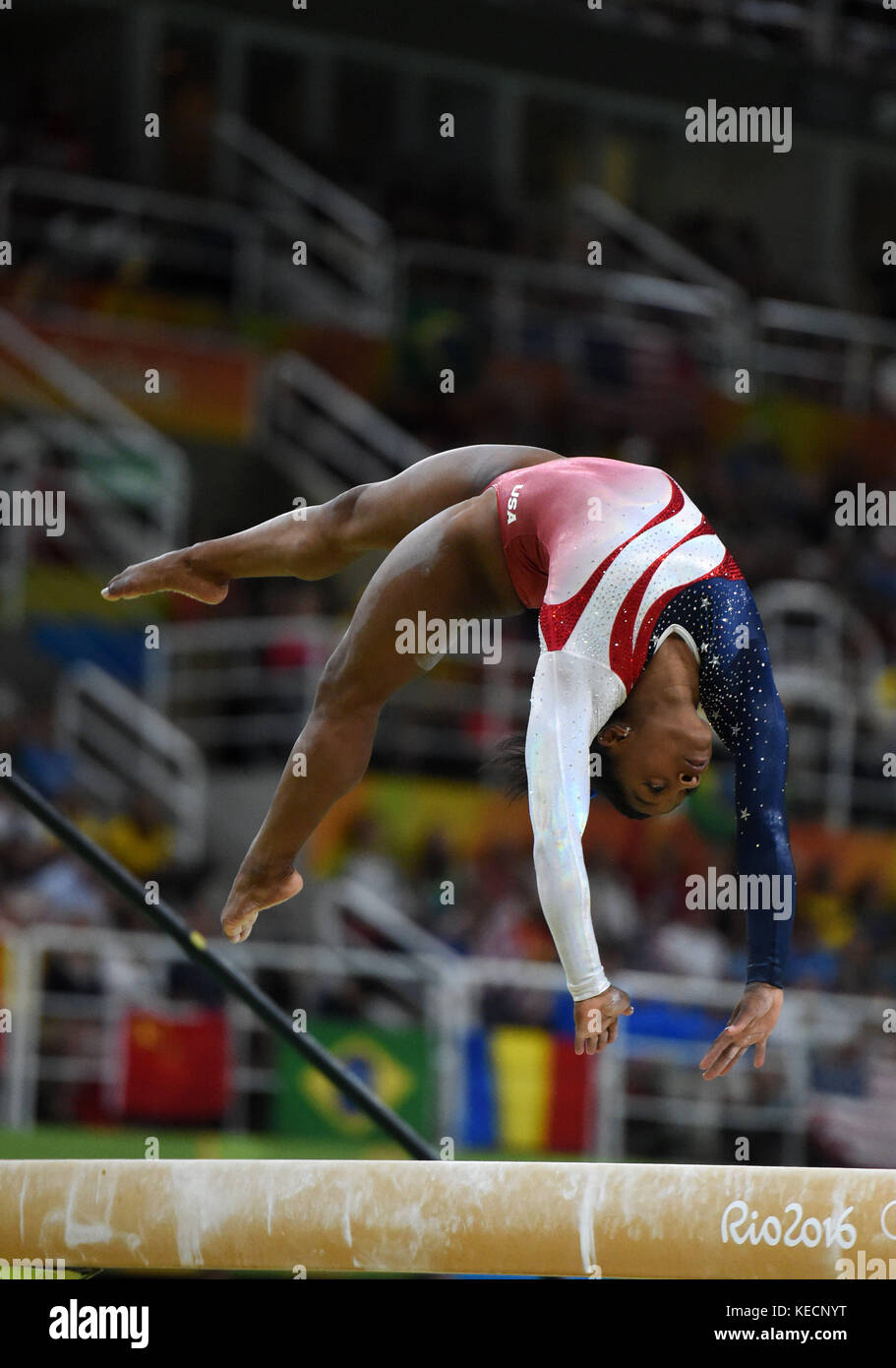 Rio de Janeiro-Brazil July 31, 2016 Team USA Olympic Gymnastic (Simone ...