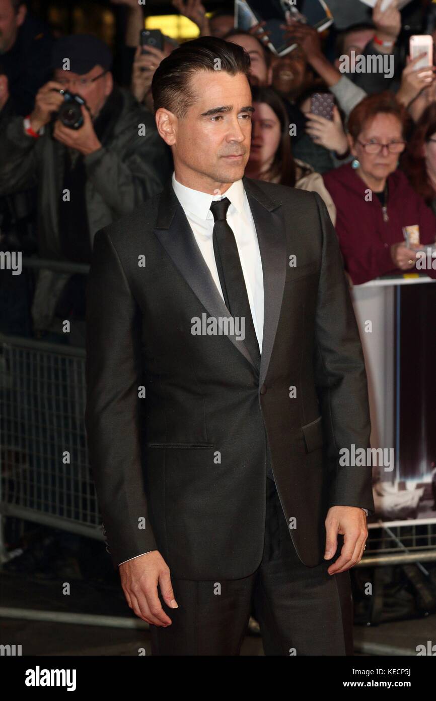 London, UK. Colin Farrell at BFI London Film Festival - Killing of a ...