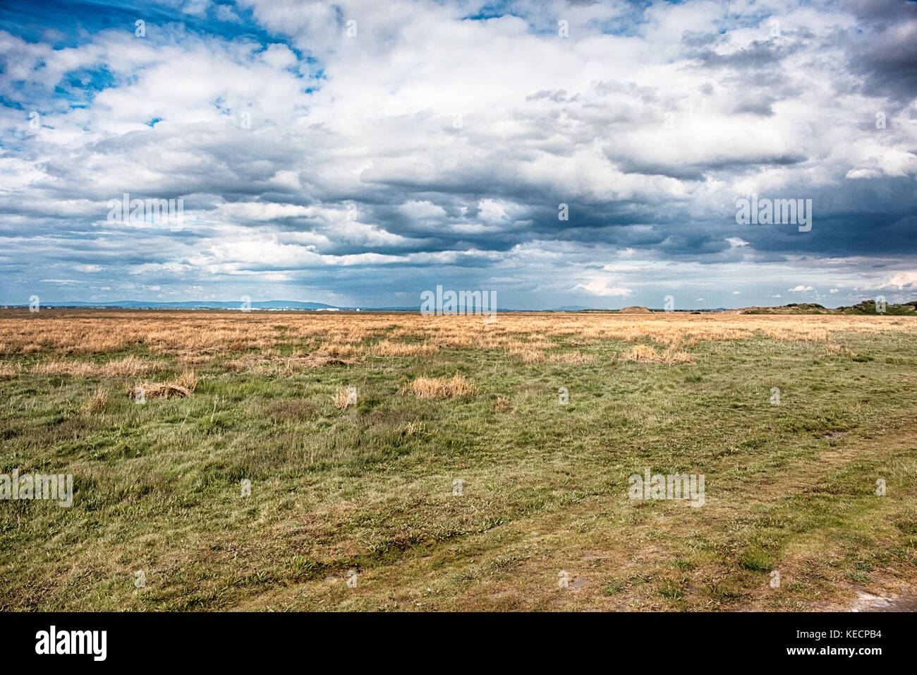 Beautiful coast of Southport, a seaside town in Merseyside, England ...