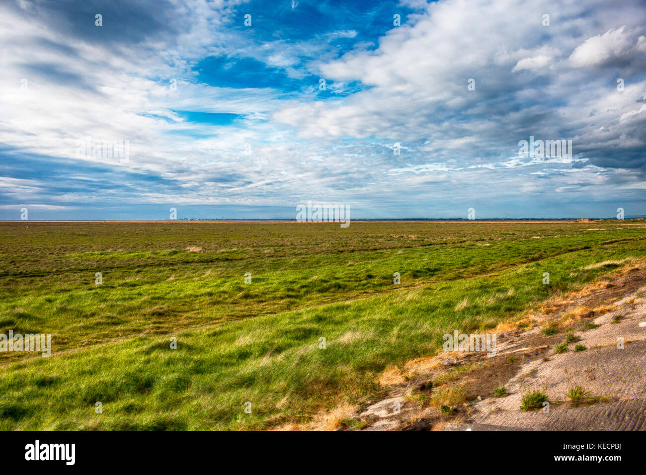 Beautiful coast of Southport, a seaside town in Merseyside, England ...
