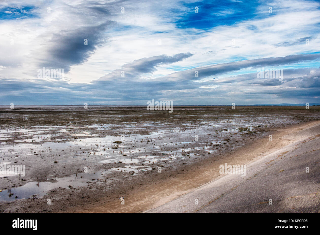 Beautiful coast of Southport, a seaside town in Merseyside, England ...